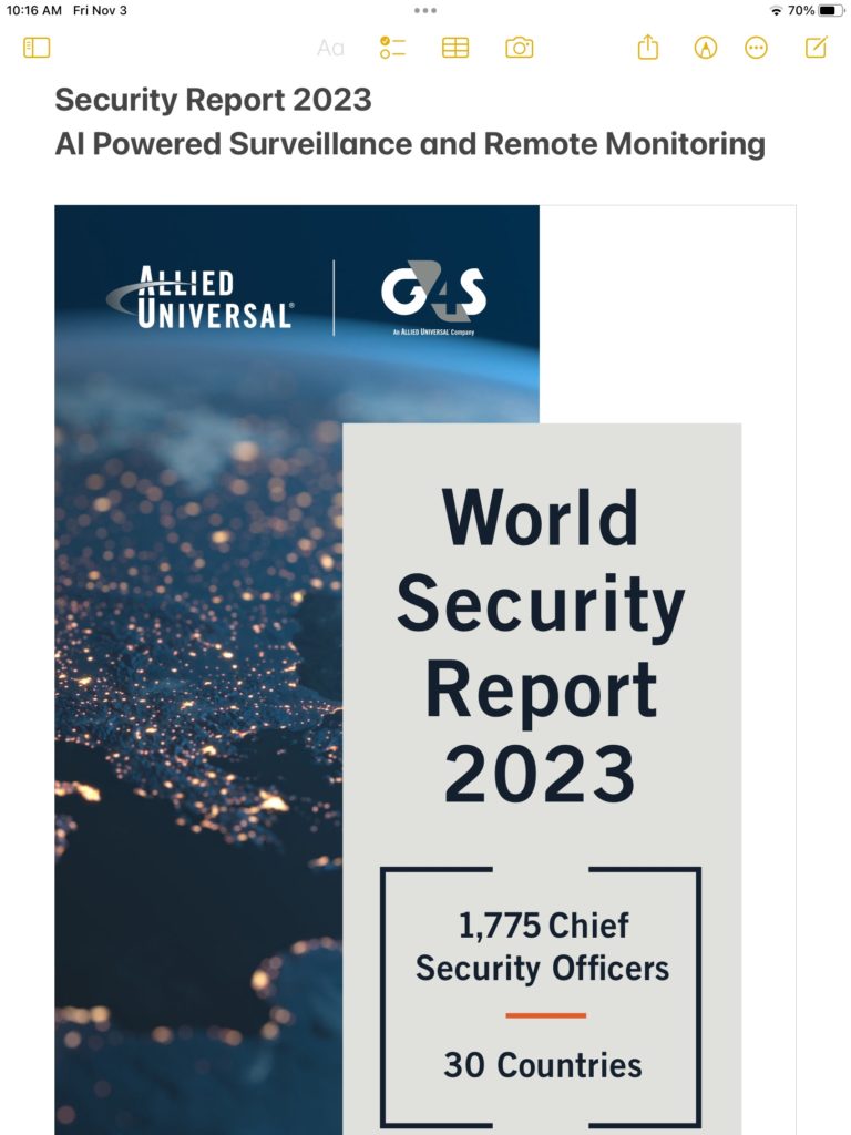AI & Surveillance - Total Homeland Security